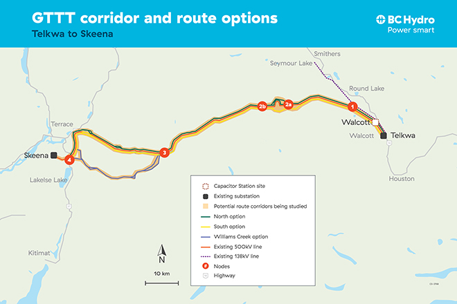 North Coast Transmission Line Phase 2: Glenannan to Terrace Transmission