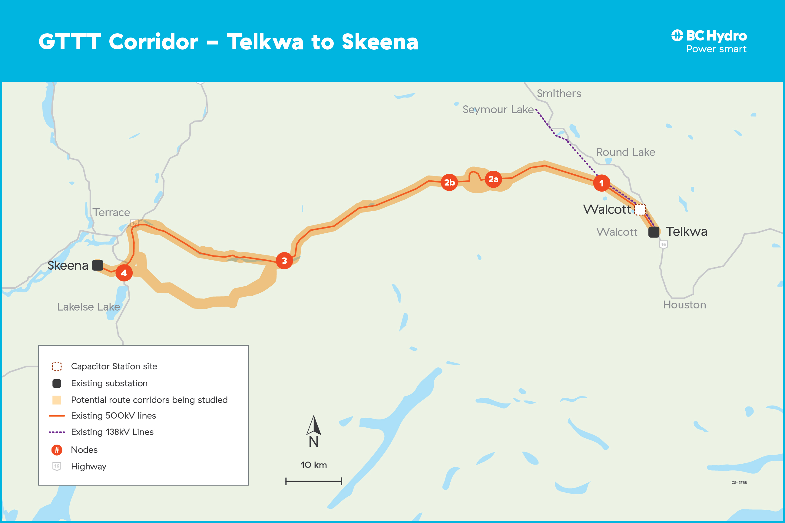 Glenannan to Terrace Transmission Project