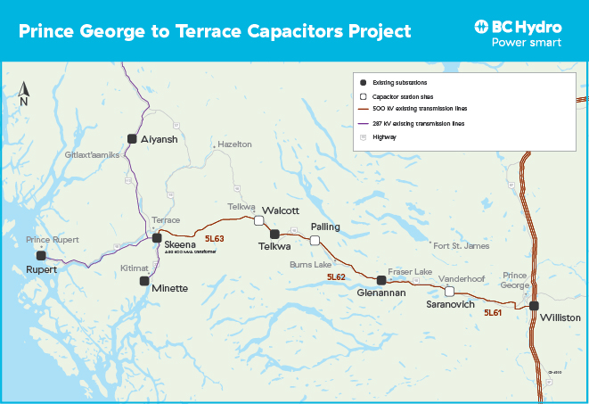 Prince George to Terrace Capacitors Project