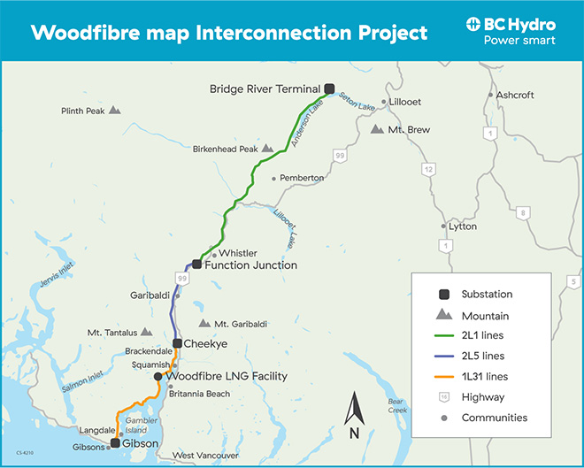 Woodfibre LNG Interconnection Project