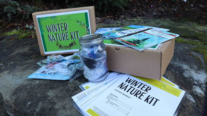 One for each season, nature kits help teachers get kids outside