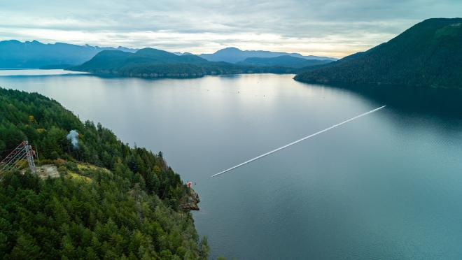 Jervis Inlet and Agamemnon Channel Power Line Replacement Project